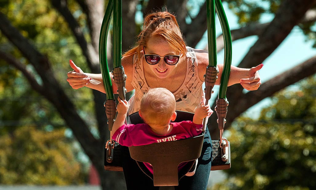 Inclusive & Multi-Generational Expression Swing | MRC Recreation