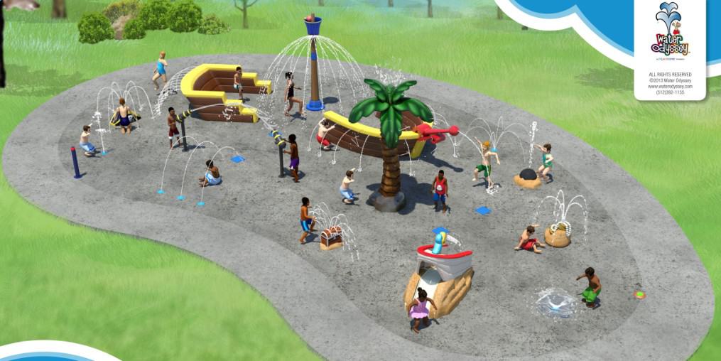 Splash Pad to be Installed at Edmund Lyon Park in East Rochester, New York