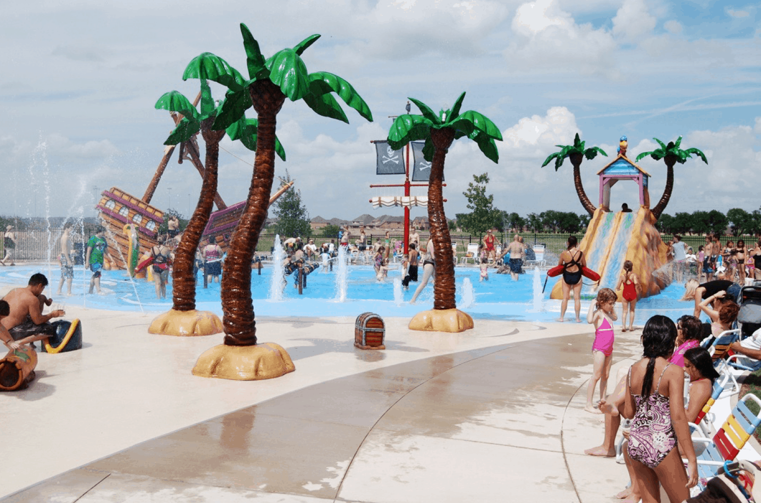 Stay Cool With Splash Pads and Spray Parks
